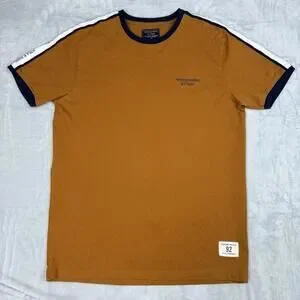 Abercrombie & Fitch | Shirts | Abercrombie Fitch Mustard Yellow Logo ...